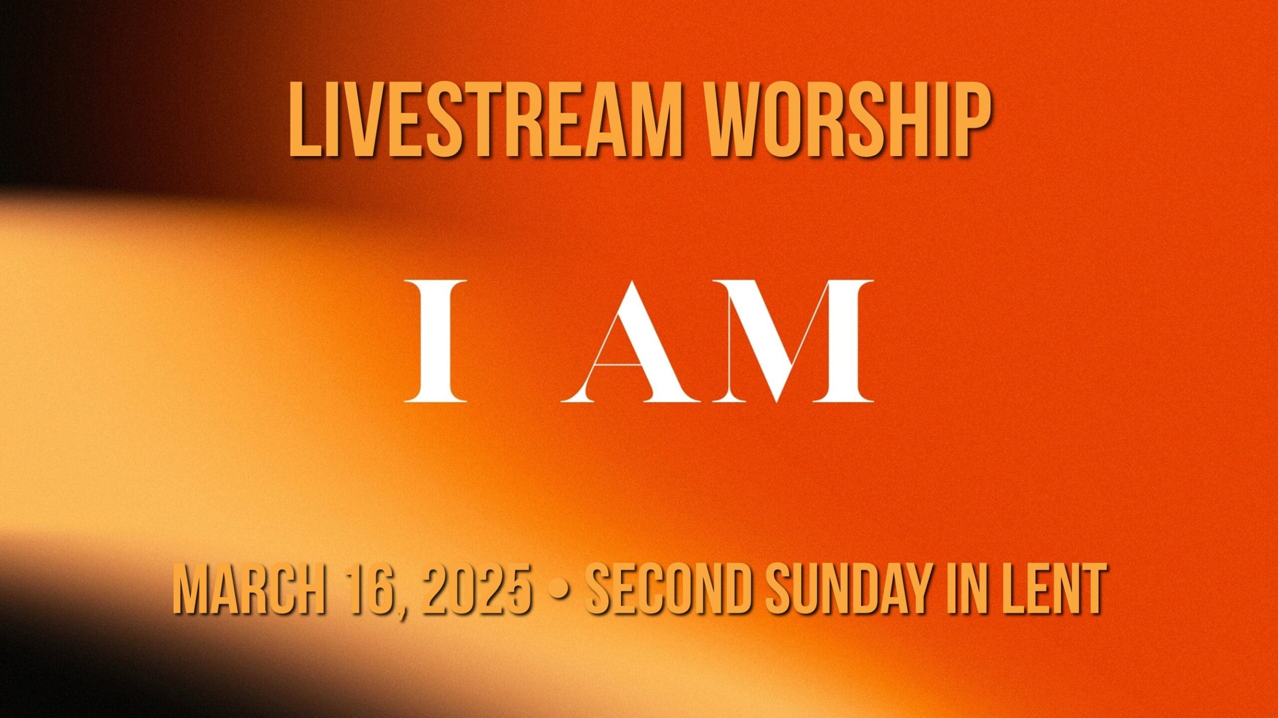 Sunday Worship – March 16 | tlcms.org