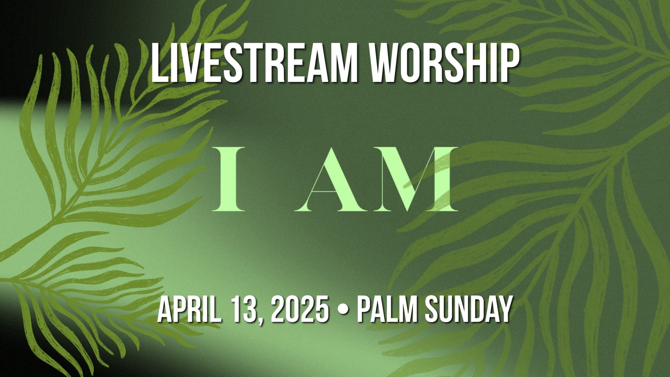 Palm Sunday Worship – April 13 | tlcms.org
