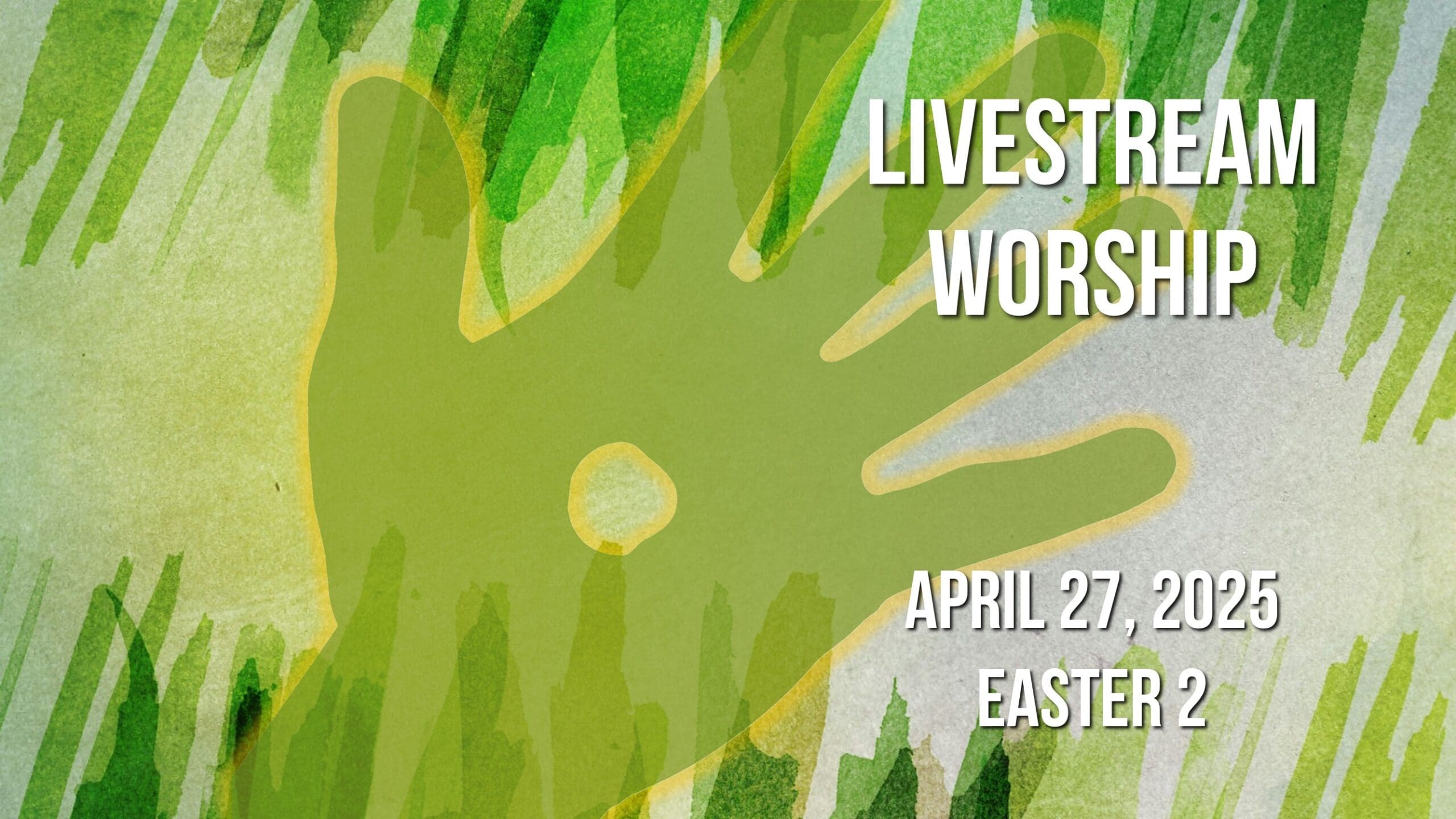 Sunday Worship – April 27 | tlcms.org