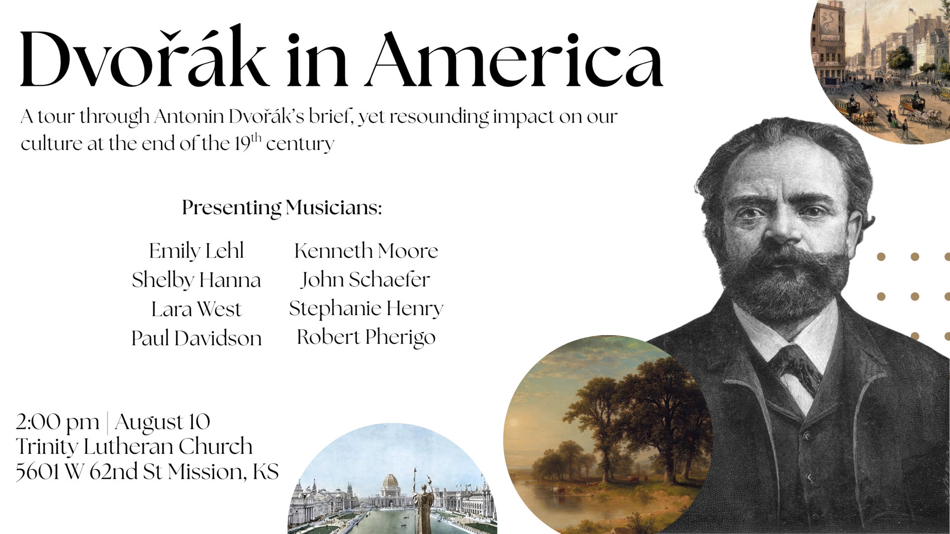 Dvořák in America Concert | tlcms.org